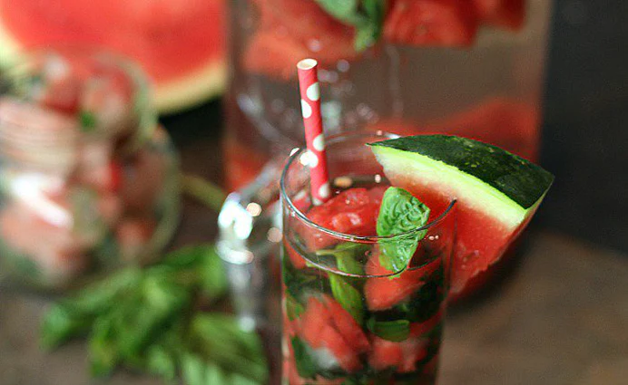 Watermelon, Mint & Basil Infused Water | Aussie Water Coolers